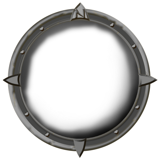 conception de bordure de mini-carte circulaire