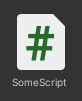 Un script
